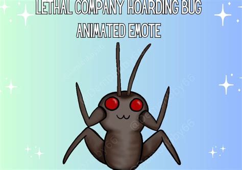 Hoarding Bug Animated Emote Etsy Uk In 2024 Bugs Drawing Animation Drawing Illustrations