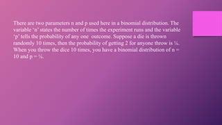 BINOMIAL POISSON AND NORMAL DISTRIBUTION Pptx