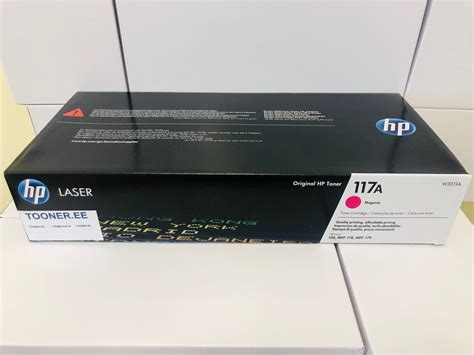 HP 117A (W2073A) Punane - A&M OÜ - Tooner.ee