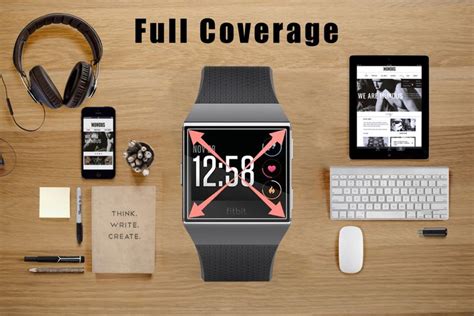 Fitbit Ionic Screen Protector Clear Hd Film 6 Pack