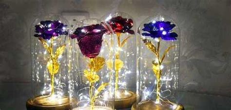 Роза в колбе с подсветкой Festima Ru частные объявления