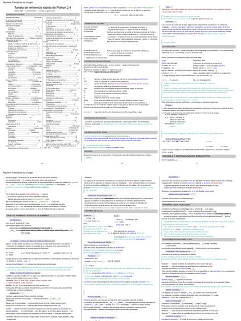 Manuel Python Condensado Pdf Python Lenguaje De Programación