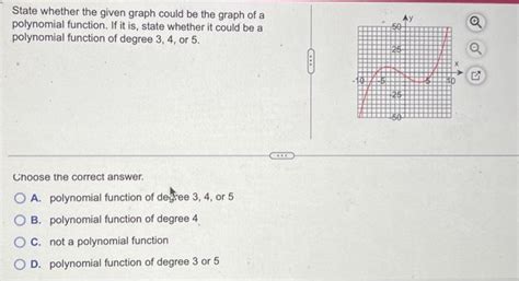 State Whether The Given Graph Could Be The Graph Of A
