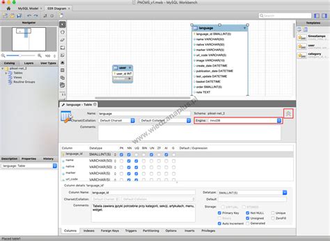 Jak Ustawić Domyślny Silnik Bazy Danych Mysql Workbench Kurs Wiedza