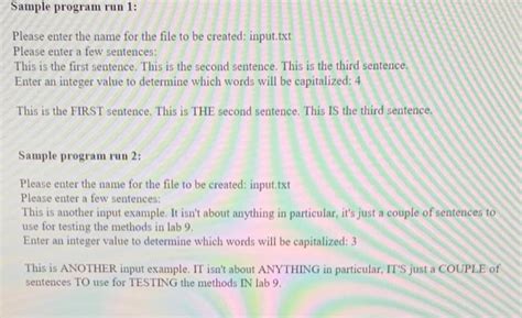 Solved For This Lab You Will Write A Complete Program
