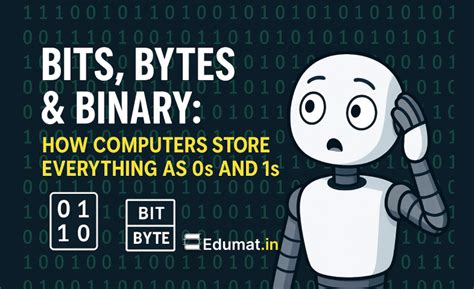 bits bytes and binary how computers store everything as 0s and 1s