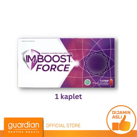 Jual Imboost Force 1 Kaplet Shopee Indonesia