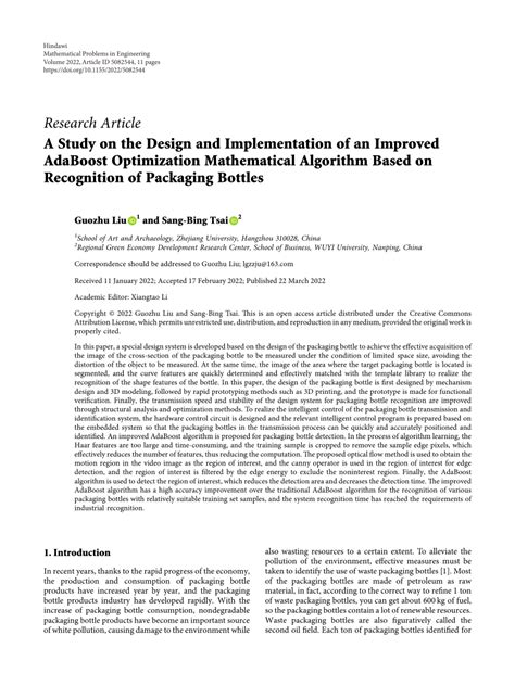 Pdf A Study On The Design And Implementation Of An Improved Adaboost