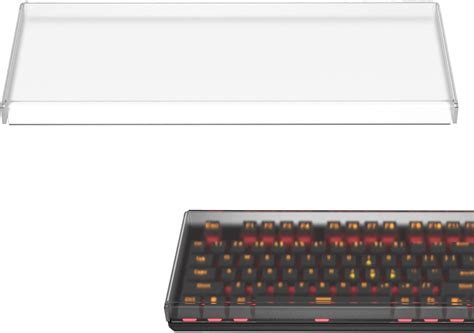 Geekria Tenkeyless TKL Keyboard Dust Cover Frosted Acrylic Keypads Cover For 80 Compact 87 Key