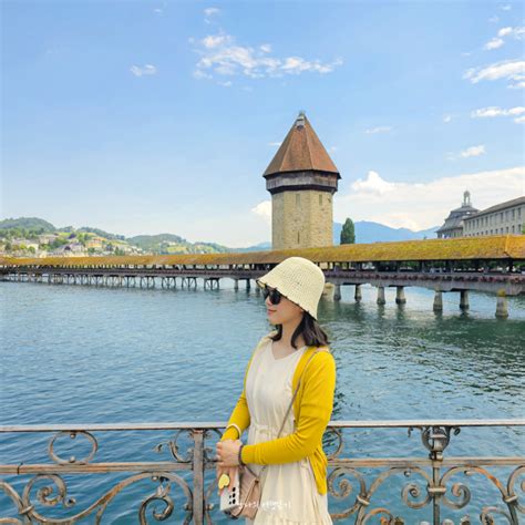 스위스 루체른여행 시내 가볼만한곳 빈사의 사자상 카펠교 무제크성벽