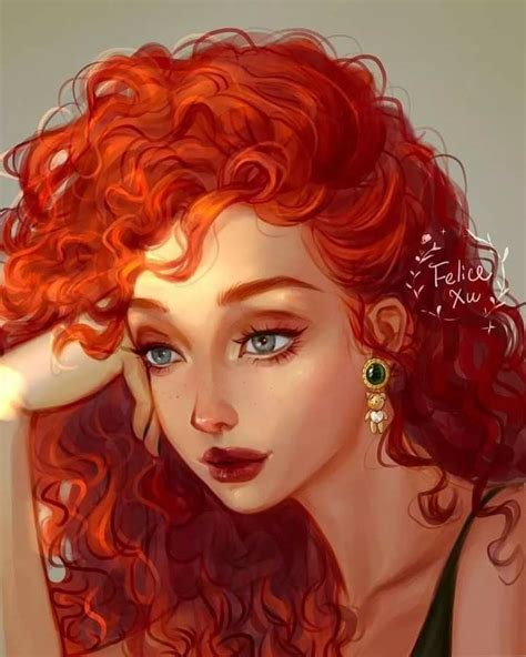 Pin By Daahibelen Vomero On Fondos Disney Princess Art Redhead Art