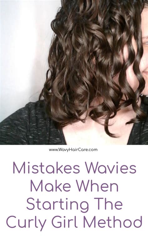 Newbie Mistakes Wavy Haired People Make W Curly Girl Method Wavy
