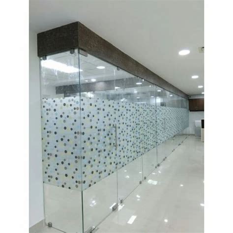 Toughened Glass Office Partition Thickness 25 Mm At ₹ 450 Sq Ft In Secunderabad