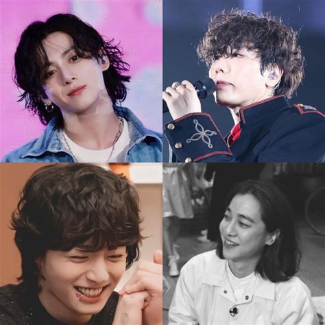 남자 장발 펌 추천 박효신 정국 넉살 긴머리 파마 베이비펌 스타일 네이버 블로그