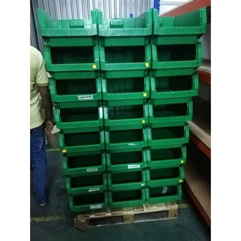 Heavy Duty SSI SCHAEFER LF 532 Hopper Stackable Bin Multi Tool Box