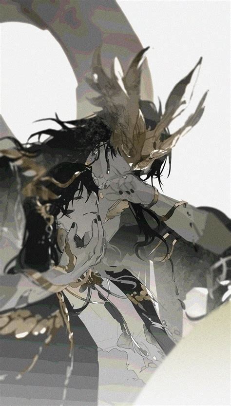 Azik Eggers And Death Lord Of The Mysteries Drawn By Huixingweiqi