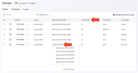 Order Groups Routing Group Orders For Recurring Routing