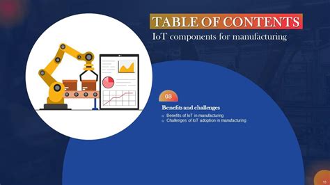 IoT Components For Manufacturing Powerpoint Presentation Slides PPT Presentation