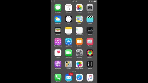 hide dock in ios 11 youtube