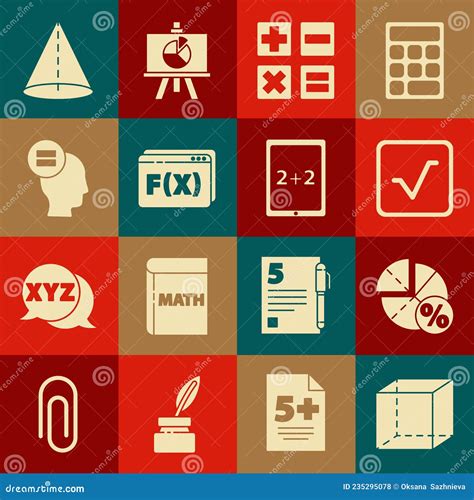 Set Geometric Figure Cube Graph Schedule Chart Diagram Square Root Calculator Function