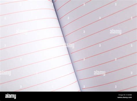 Notepad Close Up For Background Stock Photo Alamy