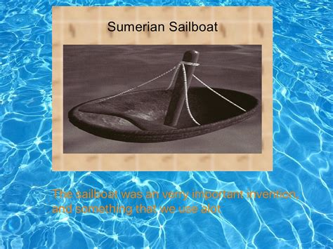 The Use Of The Sail In Ancient Mesopotamia Sciencing
