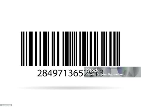 바코드 제품 배포 아이콘입니다 바코드 아이콘 숫자가 있는 바코드 아이콘 벡터 Qr코드에 대한 스톡 벡터 아트 및 기타 이미지