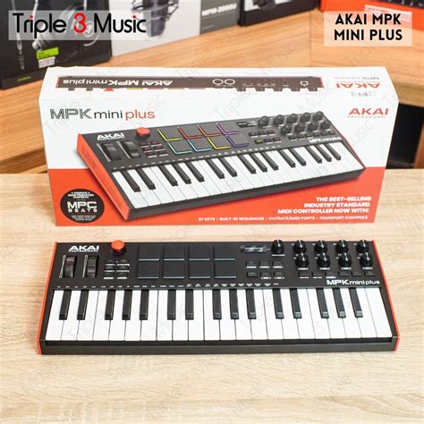 Jual Akai Mpk Mini Plus 37 Keys Original Midi Controller Shopee Indonesia