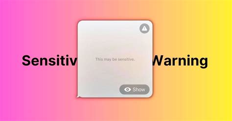 启用 Macos Sonoma 敏感内容警告，自动打码不当内容 系统极客