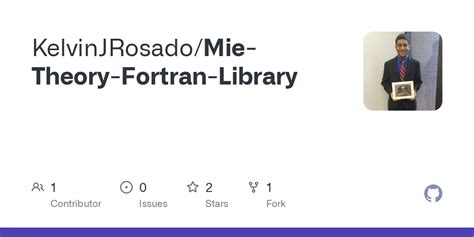 Github Kelvinjrosadomie Theory Fortran Library