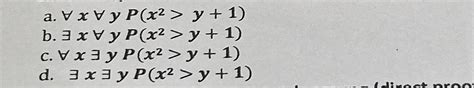 solved discrete mathdetermine whether the nested quantifier