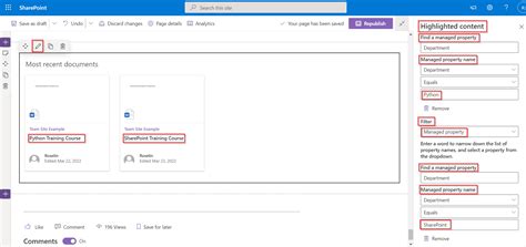 Sharepoint Highlighted Content Web Part Enjoy Sharepoint