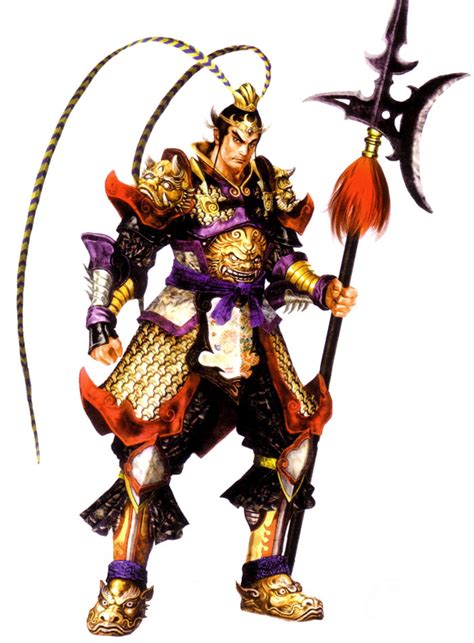 Lu Bu Art Dynasty Warriors Art Gallery