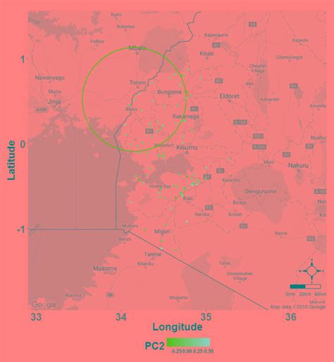 Spatial Scan Statistics To Identify Local Spatially Autocorrelated