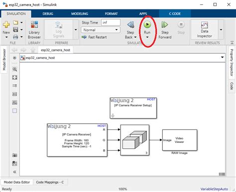 Project 1 Simulink Acquire Esp32 Ip Camera