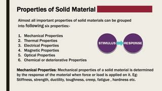 Hardness A Mechanical Property PPT