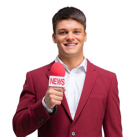 Mikrofon Reporter Nyheder Partyking