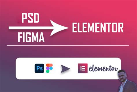 Convert Your Psd Figma Project To Elementor Template Json By Karcichamza Fiverr