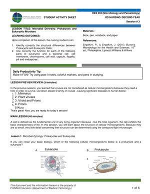 Microbio LEC Lec Sas This Document And The Information Thereon Is The Property Of Babe