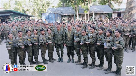 4rcdg Rescom The 1st Batch Of Rotc Cadets Successfully