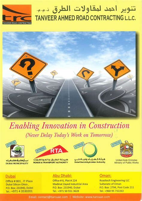 Pdf List Of Contents Dubai Civil Engineering Company Qaqc Manager
