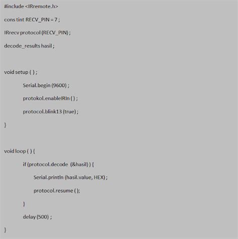 Arduino Dan Remote Infrared