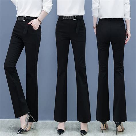 여성 가을 바지 스트레이트 패션 기질 와이드팬츠 오너클랜