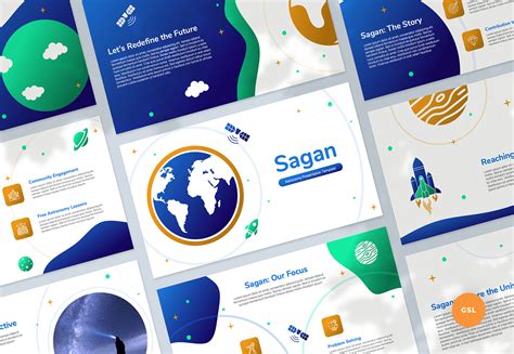 Astronomy Google Slides Presentation Template Graphue