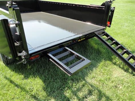 Trailer With Ramps And Swing Doors
