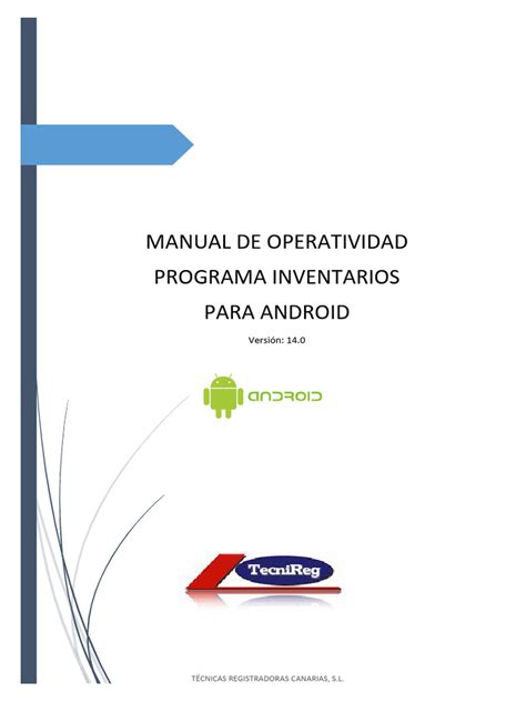 Manual Pda Inventario Android Descargar Gratis Pdf Protocolo De