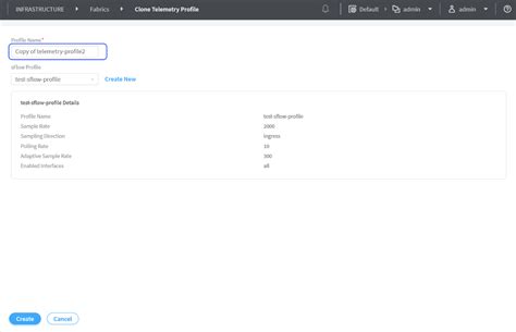 Creating Port Profiles Storm Control Profiles Sflow Profiles Or