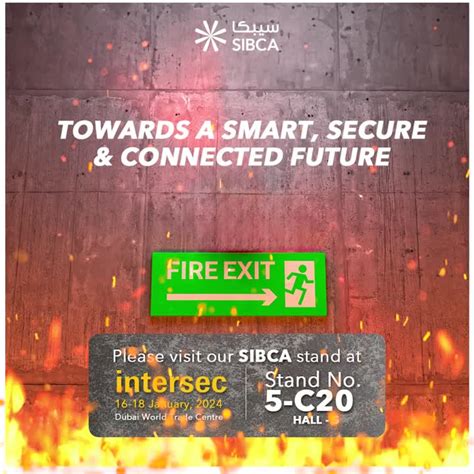 Sibca On Linkedin Intersec2024 Safetyinnovation Sibca Dubaievents