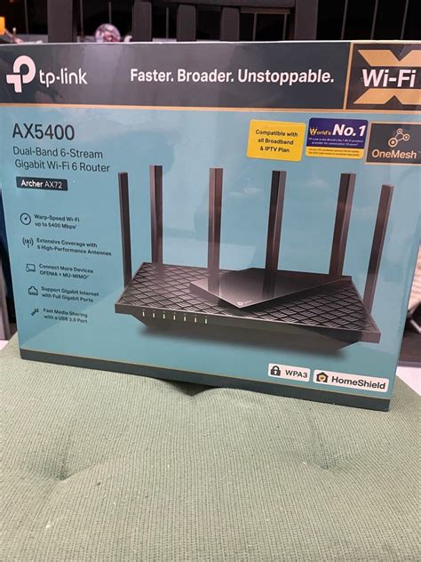 AX5400 Wifi 6 Mesh Router TP Link Computers Tech Parts Accessories Networking On Carousell