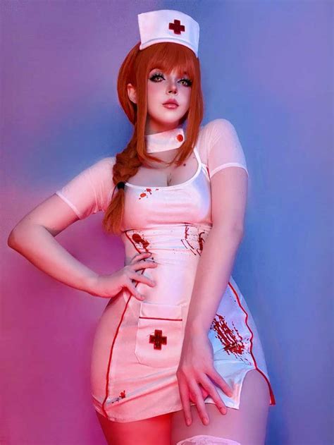 Sexy Bloody Nurse Costume Adult Nurse Role Play Uniform Anime Hospital